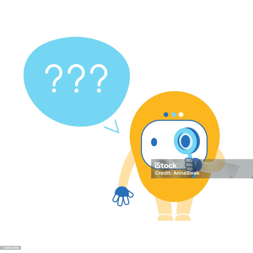 Chatbot With Question Marks Ai Robot Faq Customer Support Answering And