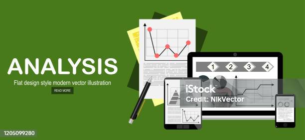 Desain Datar Modern Vektor Dan Analisis Dan Perencanaan Bisnis