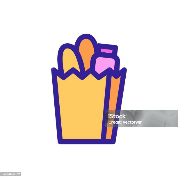 Vecteur Dicône De Magasin Illustration Dillustration Isolée De Symbole