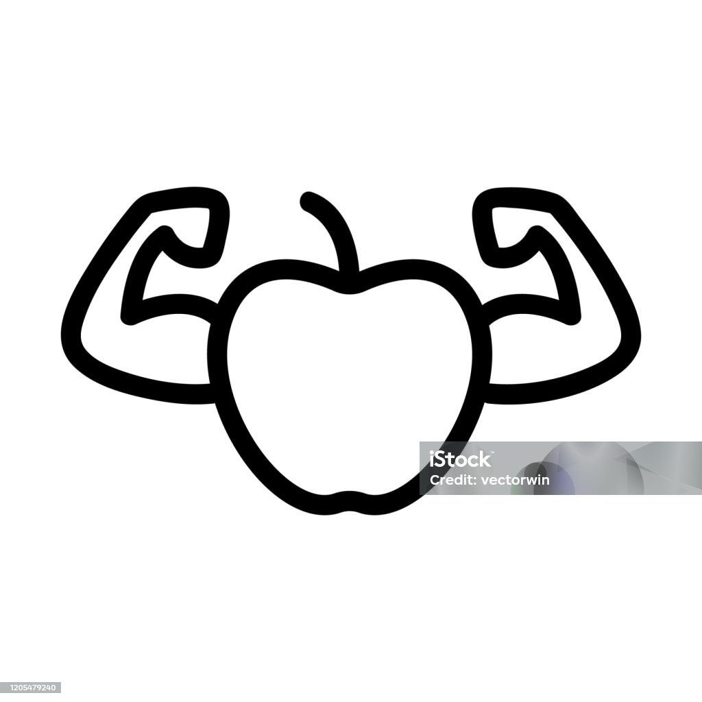 Stock ilustrace Síla Vektoru Ikony Jablka Ilustrační Symbol Izolovaného ... Stock ilustrace Síla Vektoru Ikony Jablka Ilustrační Symbol Izolovaného ...