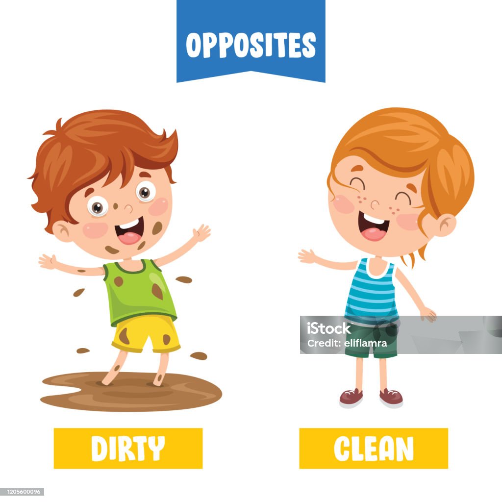 Kata Sifat Berlawanan Dengan Gambar Kartun Ilustrasi Stok - Unduh ... Kata Sifat Berlawanan Dengan Gambar Kartun Ilustrasi Stok - Unduh ...