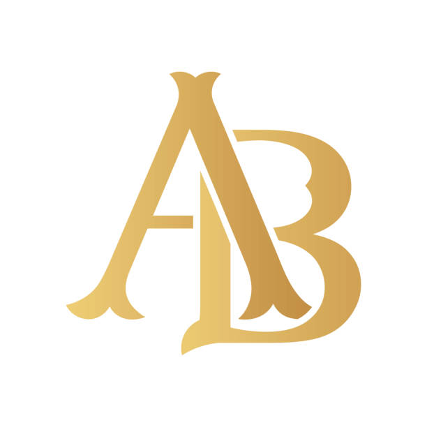 290 Ab Monogram Stock Illustrations Royalty Free Vector Graphics And Clip Art Istock