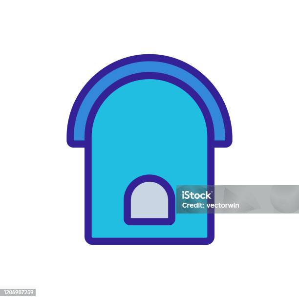 Oiseau Maison Icon Vecteur Illustration Dillustration Isolée De Symbole
