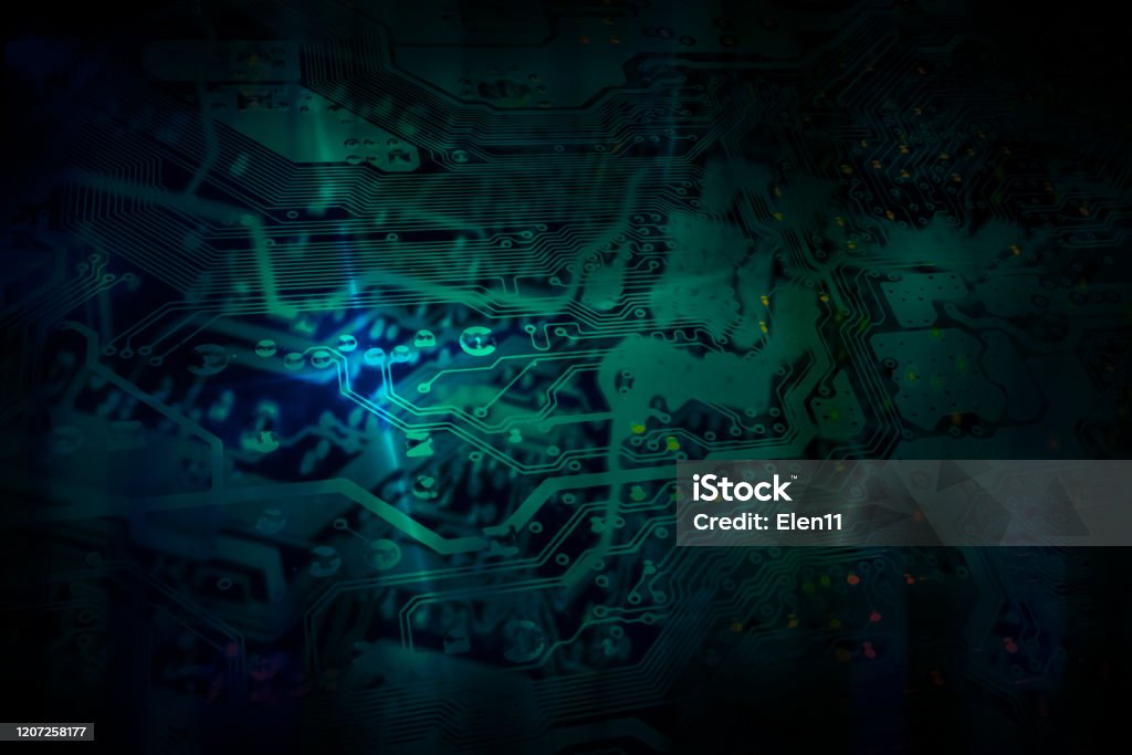 Quantum Computing Concept Abstract Glowing Electronic Circuit 3d ... Quantum Computing Concept Abstract Glowing Electronic Circuit 3d ...