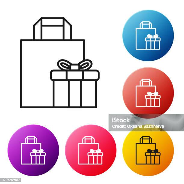 Ikon Kotak Hadiah Garis Hitam Diisolasi Di Latar Belakang Putih Atur ... Ikon Kotak Hadiah Garis Hitam Diisolasi Di Latar Belakang Putih Atur ...