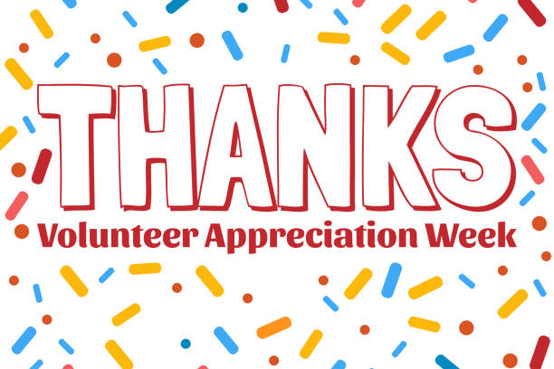 300 Thank You Volunteers Stock Illustrations Royalty Free Vector