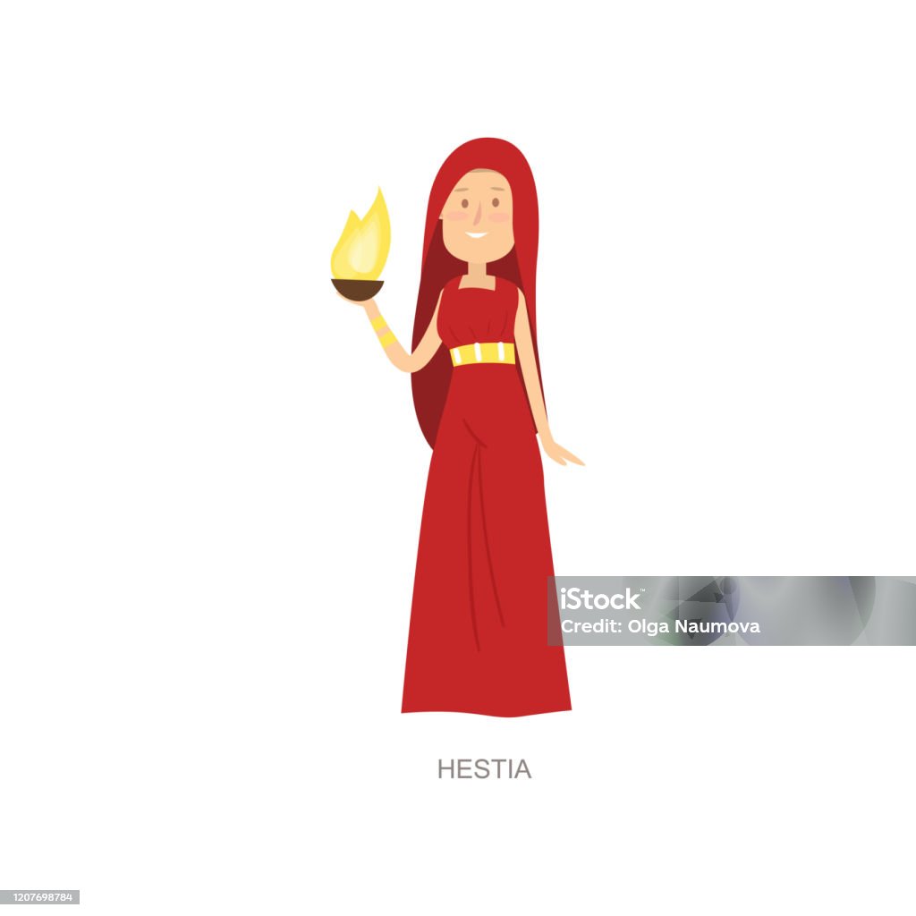 Hestia Greek Goddess Costume