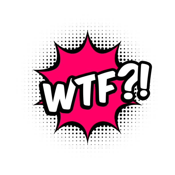 470 Wtf Phrase Illustrations Stock Illustrations Royalty Free Vector