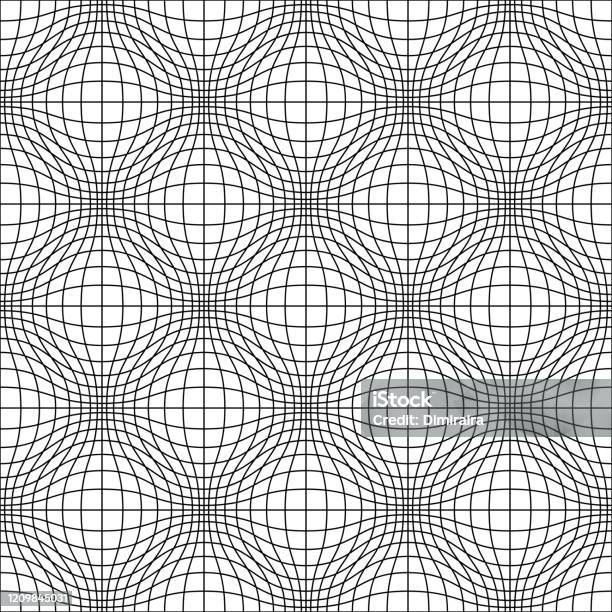 Pola Geometris Mulus Abstrak Dengan Ornamen Tenun Tekstur Bergaris