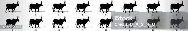 Bull Walk Cycle Animation Frames Silhouette Loop Animation Sequence ... Bull Walk Cycle Animation Frames Silhouette Loop Animation Sequence ...