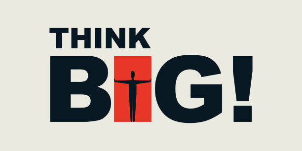 Free Stock Photo of Think Big Represents Plan Of Action And About ...