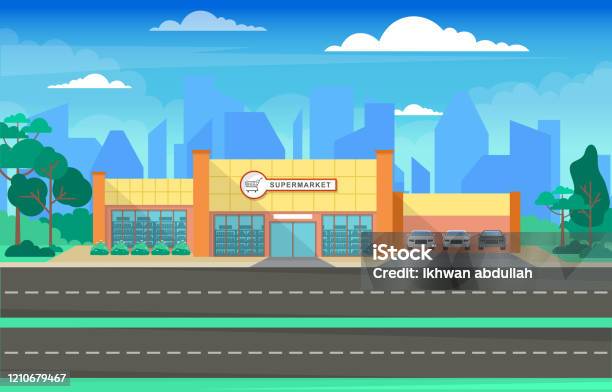 Supermarket Toko Kelontong Toko Ritel Mall City Bangunan Ilustrasi ... Supermarket Toko Kelontong Toko Ritel Mall City Bangunan Ilustrasi ...