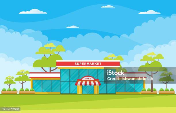 Supermarket Toko Kelontong Toko Ritel Mall City Bangunan Ilustrasi ... Supermarket Toko Kelontong Toko Ritel Mall City Bangunan Ilustrasi ...