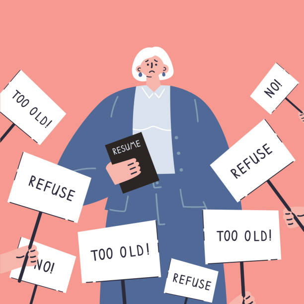 250 Age Discrimination Stock Illustrations Royalty Free Vector