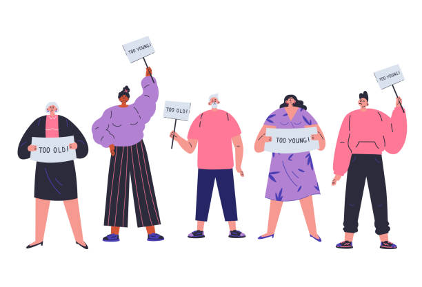 300 Age Discrimination Stock Illustrations Royalty Free Vector