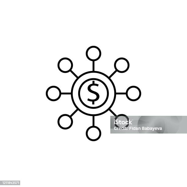 Pendanaan Keramaian Dengan Ikon Ilustrasi Garis Dolar Di Latar Belakang ... Pendanaan Keramaian Dengan Ikon Ilustrasi Garis Dolar Di Latar Belakang ...