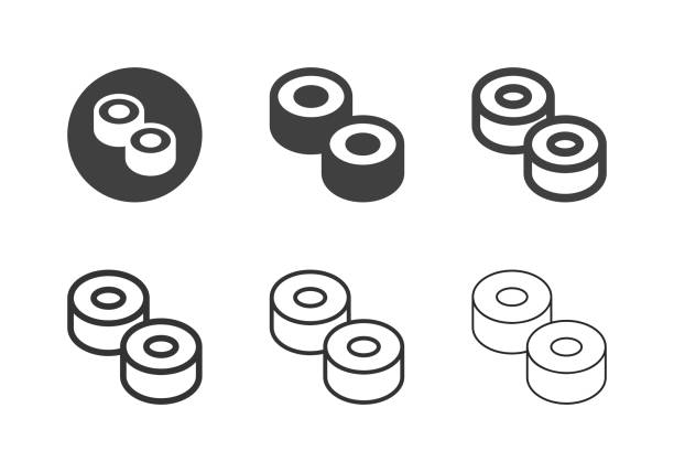 520 Piring Sushi Ilustrasi Grafik Vektor And Clip Art Bebas Royalti