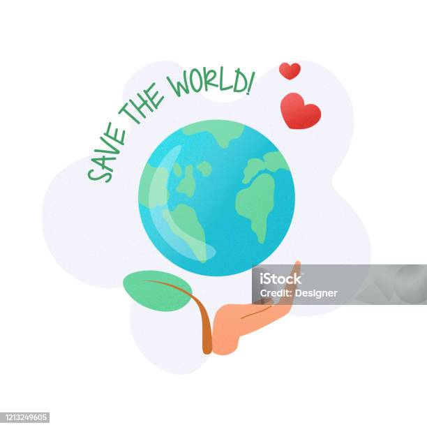 Simpan Ilustrasi Vektor Konsep Planet Desain Modern Datar Untuk Halaman