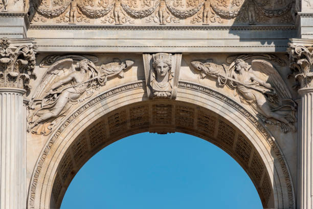 Free picture: architecture, pedestal, sculpture, arch, memorial ...