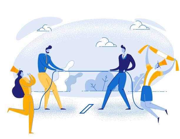 Pulling In Opposite Directions Illustrations Illustrations, Royalty ... Pulling In Opposite Directions Illustrations Illustrations, Royalty ...