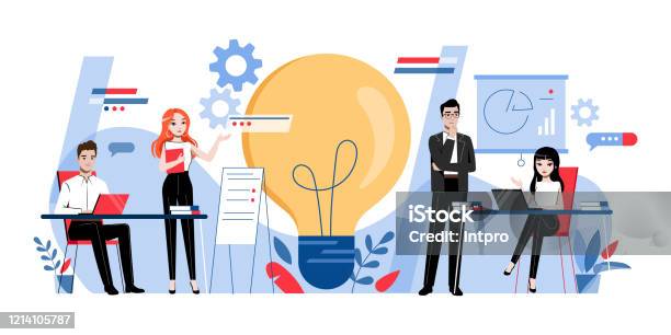 Kreativitas Dan Konsep Brainstorming Karakter Kartun Pria Dan Wanita