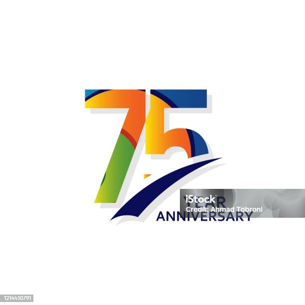 Ilustrasi Desain Template Vektor Perayaan Ulang Tahun 75 Tahun Yang ... Ilustrasi Desain Template Vektor Perayaan Ulang Tahun 75 Tahun Yang ...