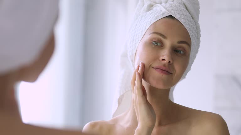 10 300 Morning Skincare Routine Stock Videos And Royalty Free Footage
