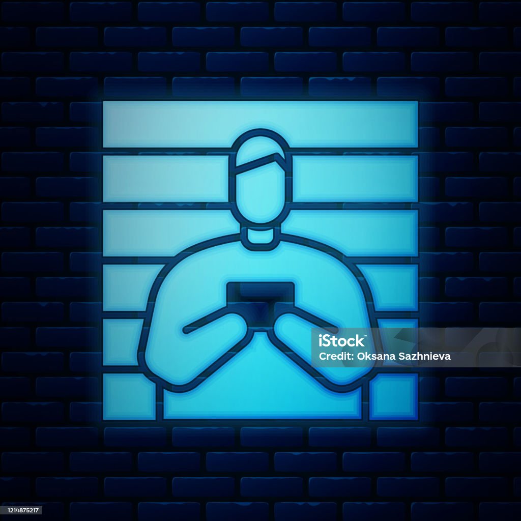 Ilustración de Brillante Neón Sospechoso Icono Criminal Aislado En El ... Ilustración de Brillante Neón Sospechoso Icono Criminal Aislado En El ...