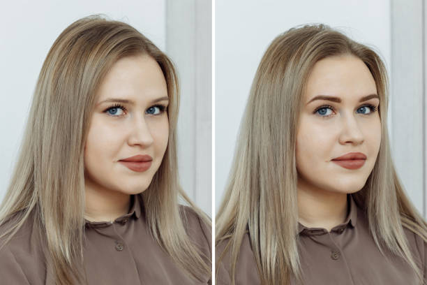 Free Stock Photo of Half and half, before and after split screen view ...