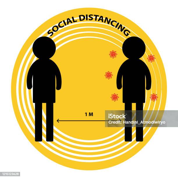 Konsep Jarak Sosial Jaga Jarak 1 Meter Ilustrasi Stok - Unduh Gambar ... Konsep Jarak Sosial Jaga Jarak 1 Meter Ilustrasi Stok - Unduh Gambar ...
