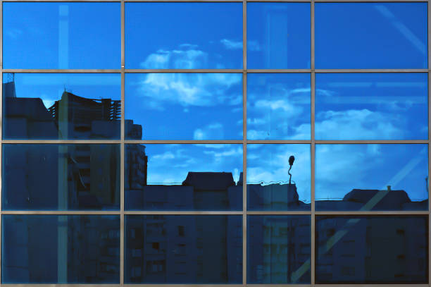 Free Stock Photo of View of the Sky Through a Window of a Building ...