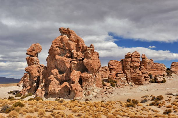 Free picture: Tall rock formations in a Talampaya national park in La ...