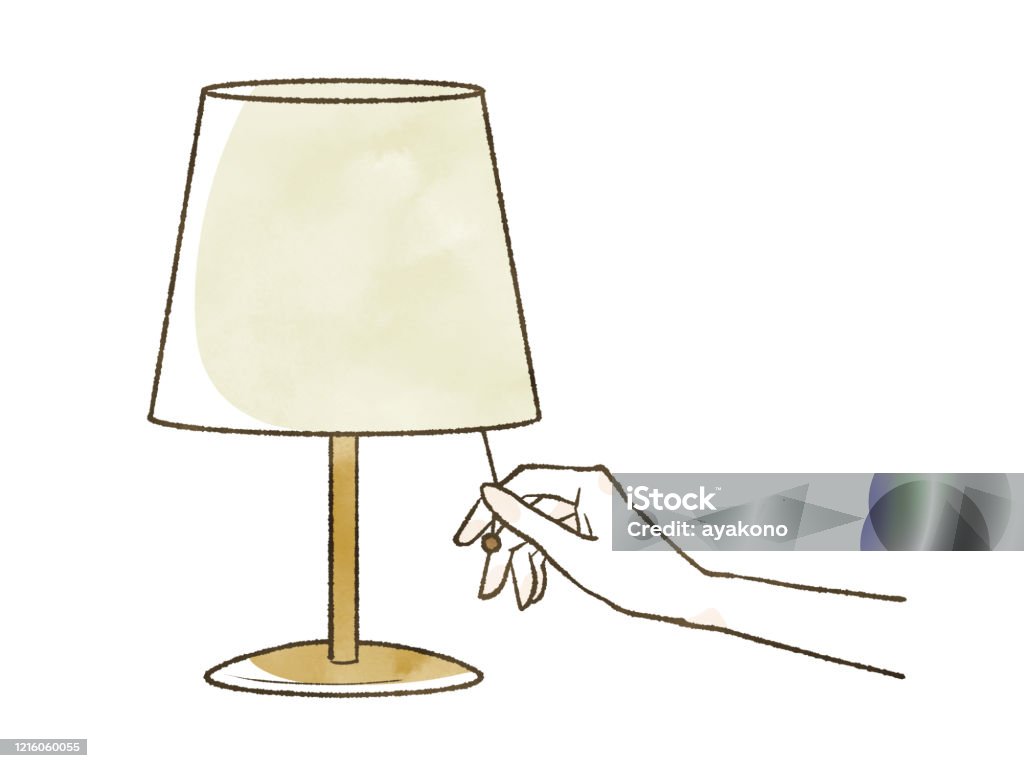Menyalakan Atau Mematikan Lampu Ilustrasi Stok Unduh Gambar Sekarang Menyalakan Dan