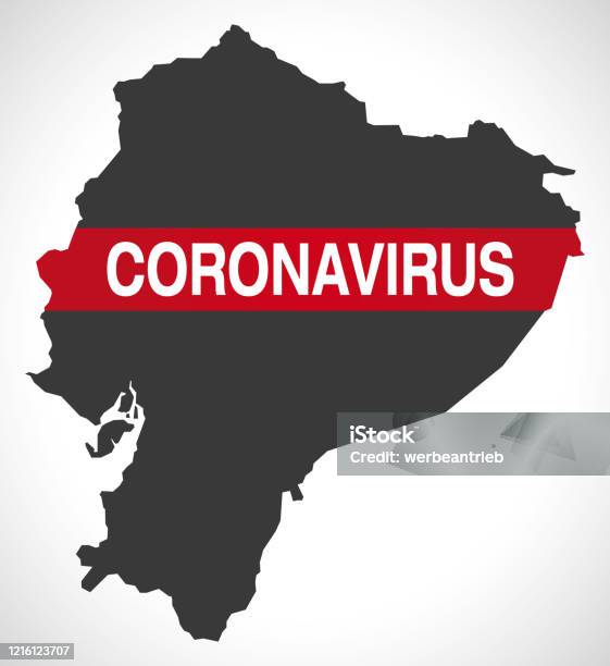 Peta Ekuador Dengan Ilustrasi Peringatan Coronavirus Ilustrasi Stok ... Peta Ekuador Dengan Ilustrasi Peringatan Coronavirus Ilustrasi Stok ...