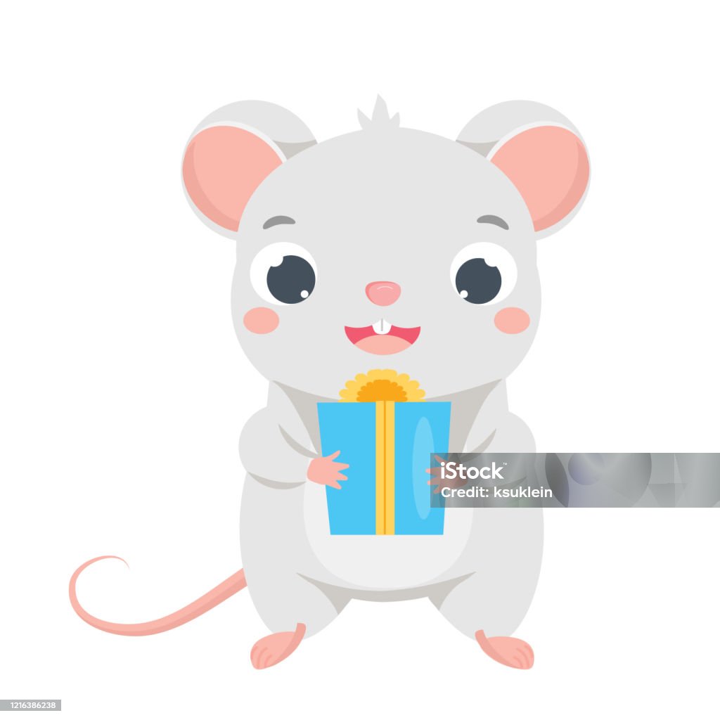 Kartun Tikus Lucu Happy Little Tikus Memegang Kotak Hadiah Ilustrasi ... Kartun Tikus Lucu Happy Little Tikus Memegang Kotak Hadiah Ilustrasi ...