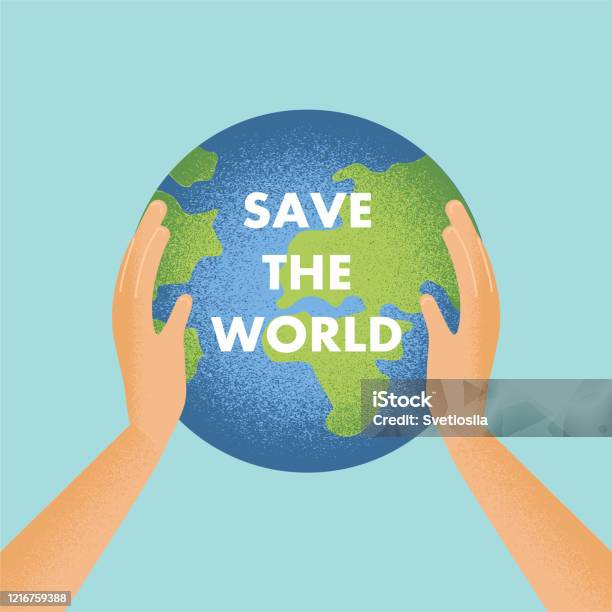 Vetores De Mãos Seguram O Planeta Mantendo A Terra Nas Mãos Humanas Dia Mundial Do Meio Ambiente
