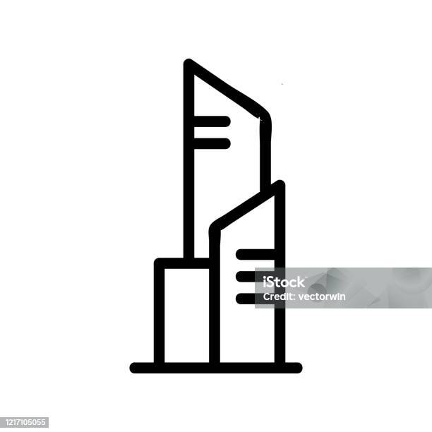 Lillustration Moderne De Dessin De Contour De Dessin De Plan Dicône De