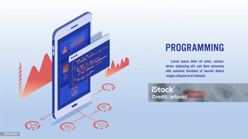 Développement Logiciel Codage Programmation Et Concept Dapplication