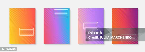 Desain Notebook Sampul Abstrak Vektor Minimal Perencana Dan Sampul Buku