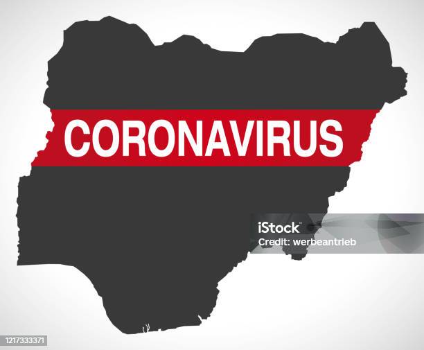 Peta Nigeria Dengan Ilustrasi Peringatan Coronavirus Ilustrasi Stok ... Peta Nigeria Dengan Ilustrasi Peringatan Coronavirus Ilustrasi Stok ...