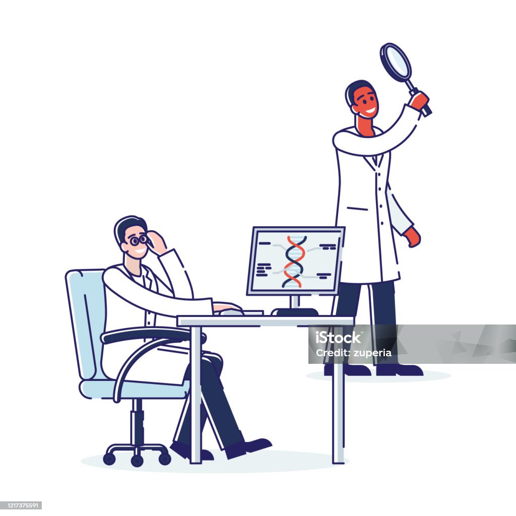 Rekayasa Genetika Dan Konsep Diagnosis Ilmuwan Profesional Meneliti Dna ... Rekayasa Genetika Dan Konsep Diagnosis Ilmuwan Profesional Meneliti Dna ...