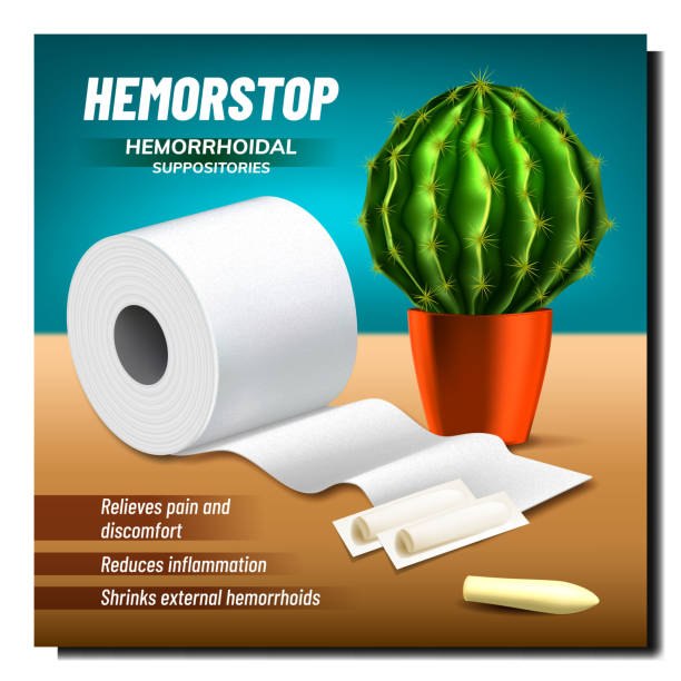 90 Hemorrhoid And Background Illustrations Royalty Free Vector
