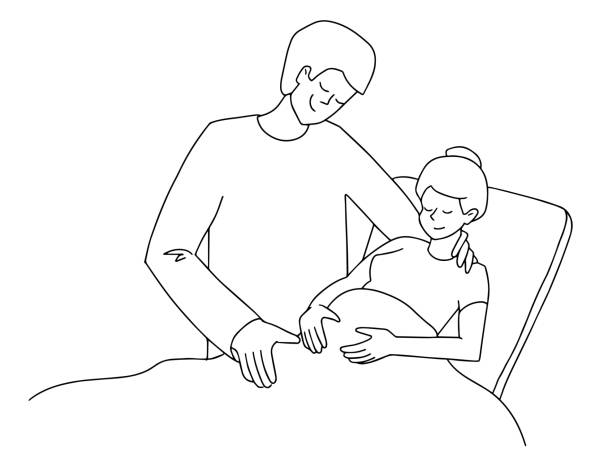 20+ Beautiful Pregnant Woman Giving Birth Drawing Stock Illustrations ... 20+ Beautiful Pregnant Woman Giving Birth Drawing Stock Illustrations ...
