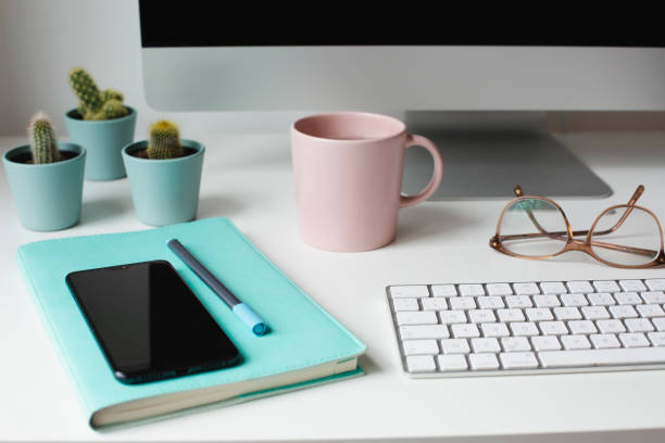 49,900+ Blue Computer Desk Stock Photos, Pictures & Royalty-free Images
