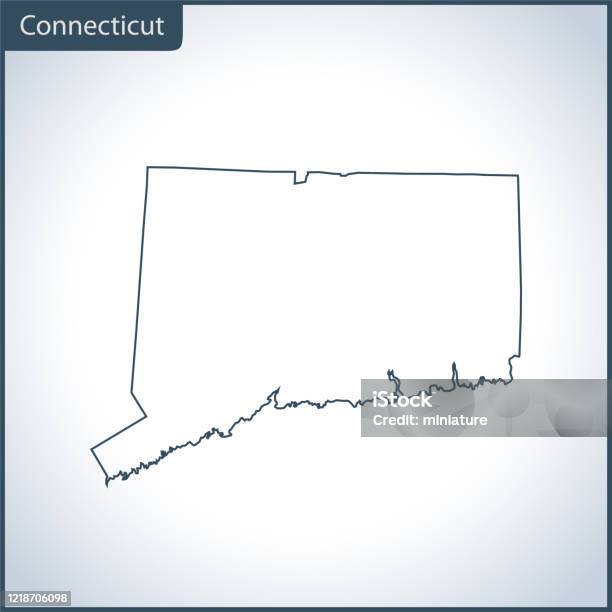 Carte Du Connecticut Vecteurs Libres De Droits Et Plus Dimages