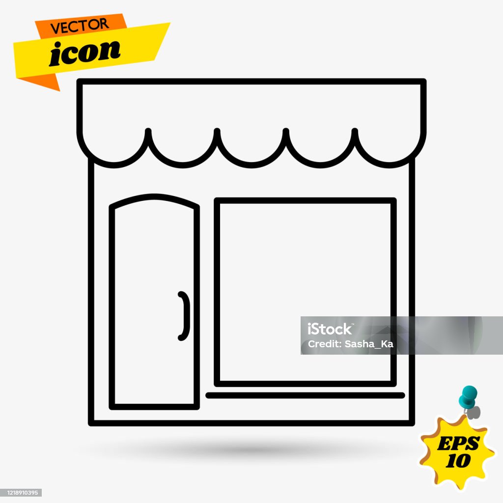 Symbole Isolé De Signe De Signe Vectoriel Dillustration De Construction