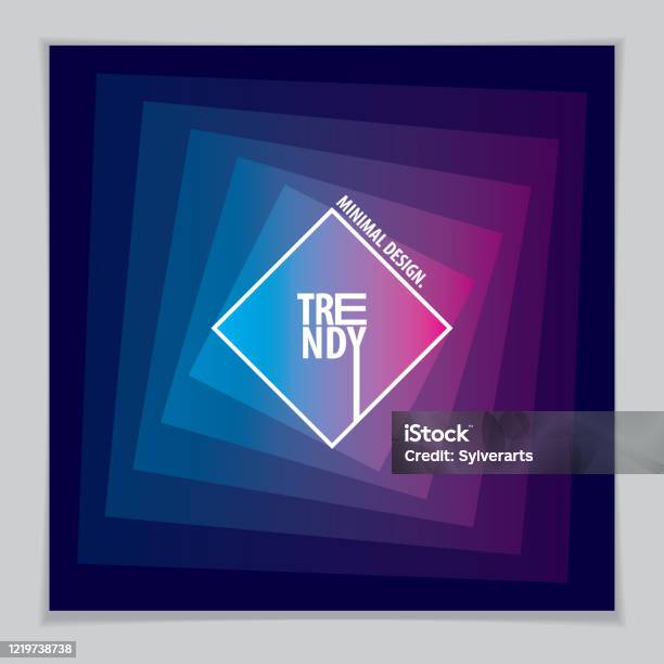 Template Desain Geometris Masa Depan Vektor Geometris Abstrak Tata