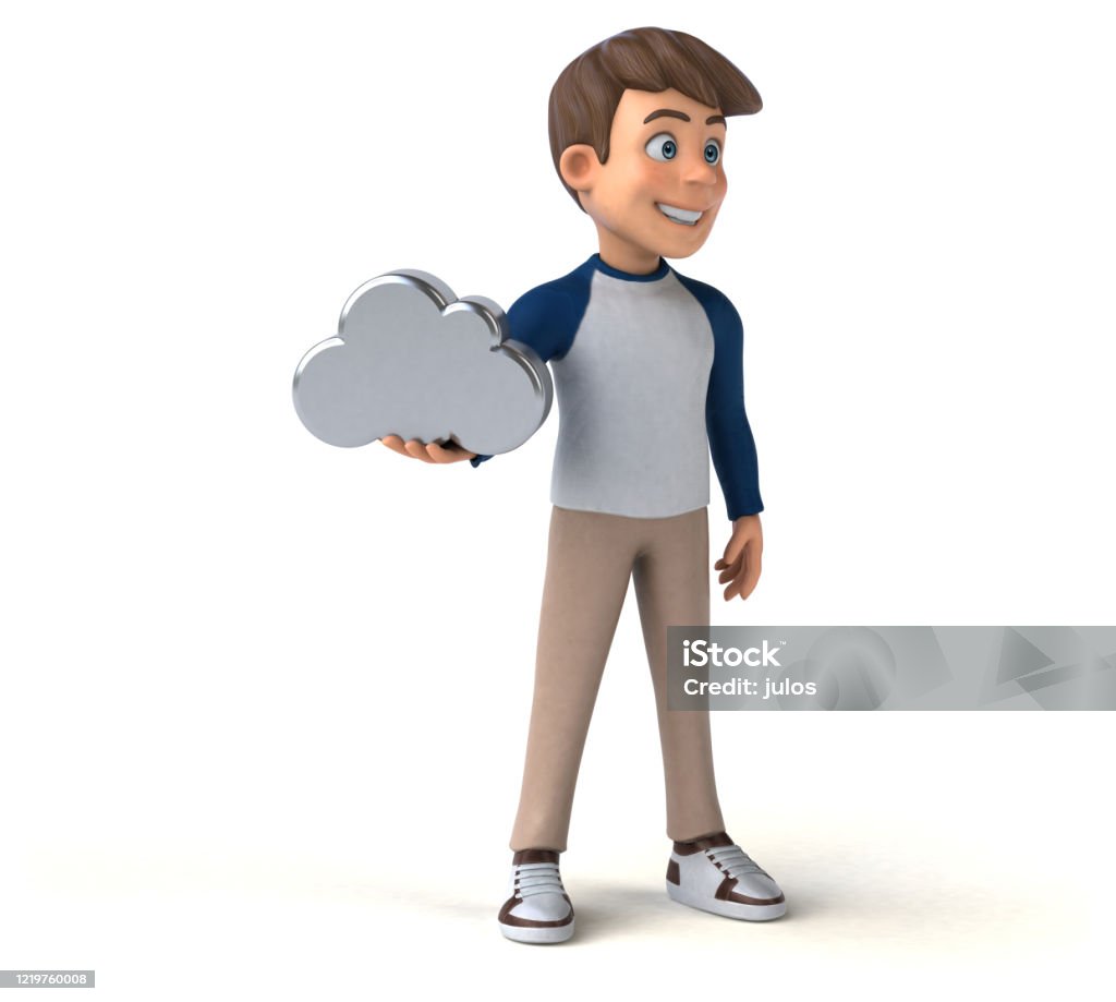Foto De 3d Personagem De Desenho Animado Divertido Adolescente E Mais