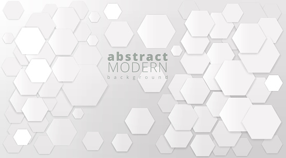 Kekacauan Geometris Abstrak Mencakup Desain Template Gradien Mengkilap