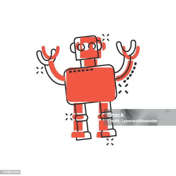 Ikon Chatbot Robot Lucu Dalam Gaya Komik Ilustrasi Vektor Kartun ... Ikon Chatbot Robot Lucu Dalam Gaya Komik Ilustrasi Vektor Kartun ...